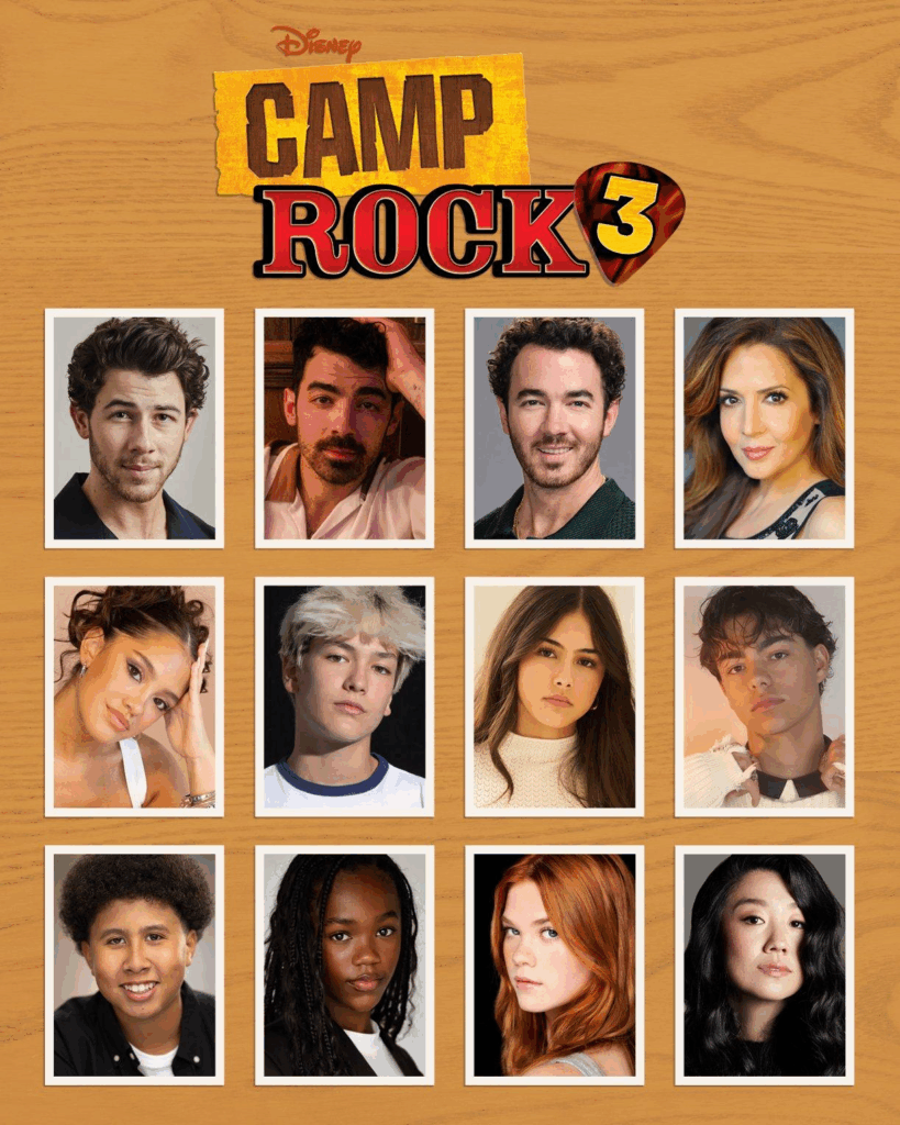 COMENZÓ EL RODAJE DE CAMP ROCK 3 - Ossom!